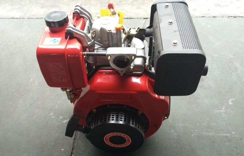 Powerful Air Cooling Engine , Quick Start One Cylinder Diesel Engine